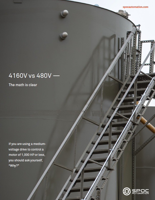 SPOC Resources | 4160V vs 480V - The Math is Clear Whitepaper - Thank You